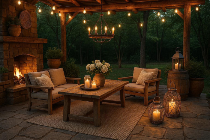 Best Rustic Decor Ideas for Outdoor Spaces - CozyGrain – Thoughtful ...