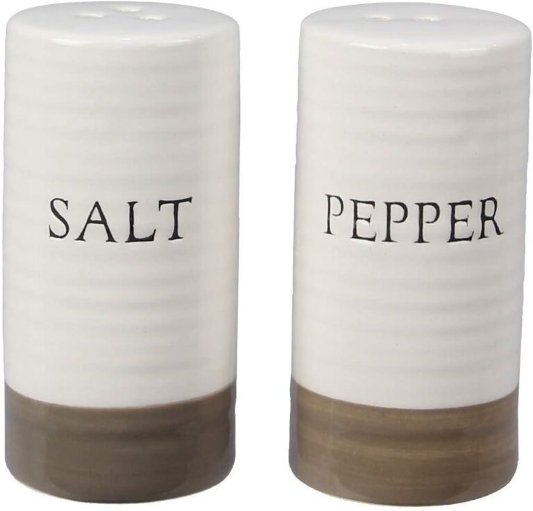 We Review: Charming Farmhouse Salt & Pepper Shakers for Your Kitchen ...